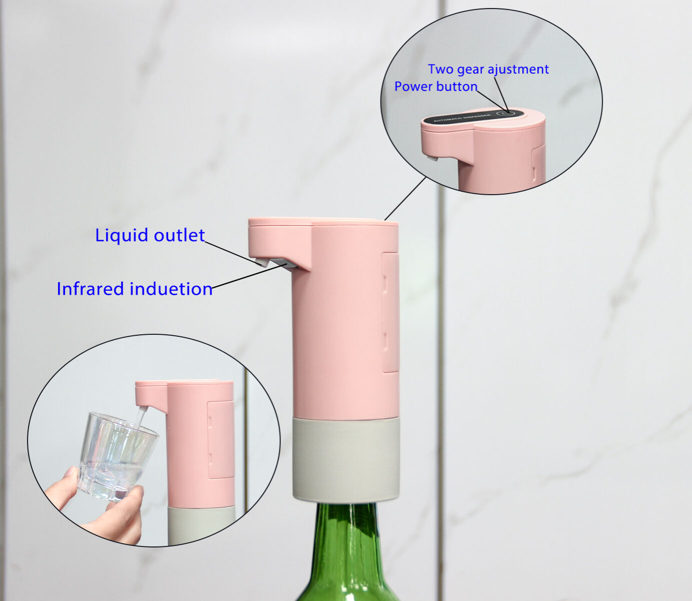 A Electronic Whisky Liquor Drink Jinro Shot Soju Dispenser - Buy China ...