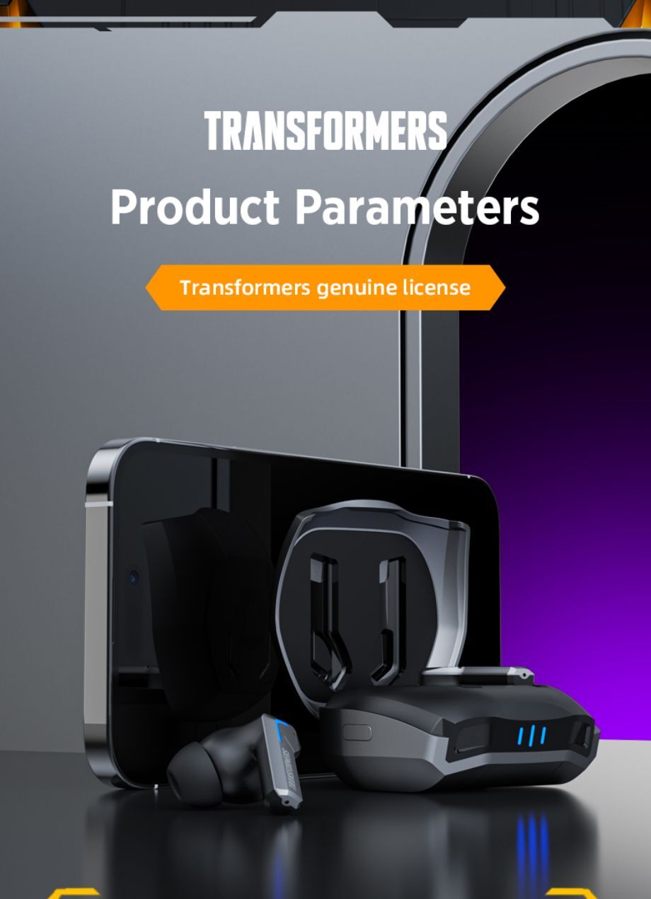 Popular Design Auriculares Tf-t06 Mechanical Style Tws Earbuds Business Earphone, Transformers ...