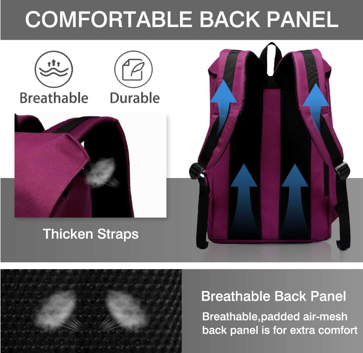 Oem Odm Backpack For Women Men Bookpack Large Pack Laptop Bags Branded ...