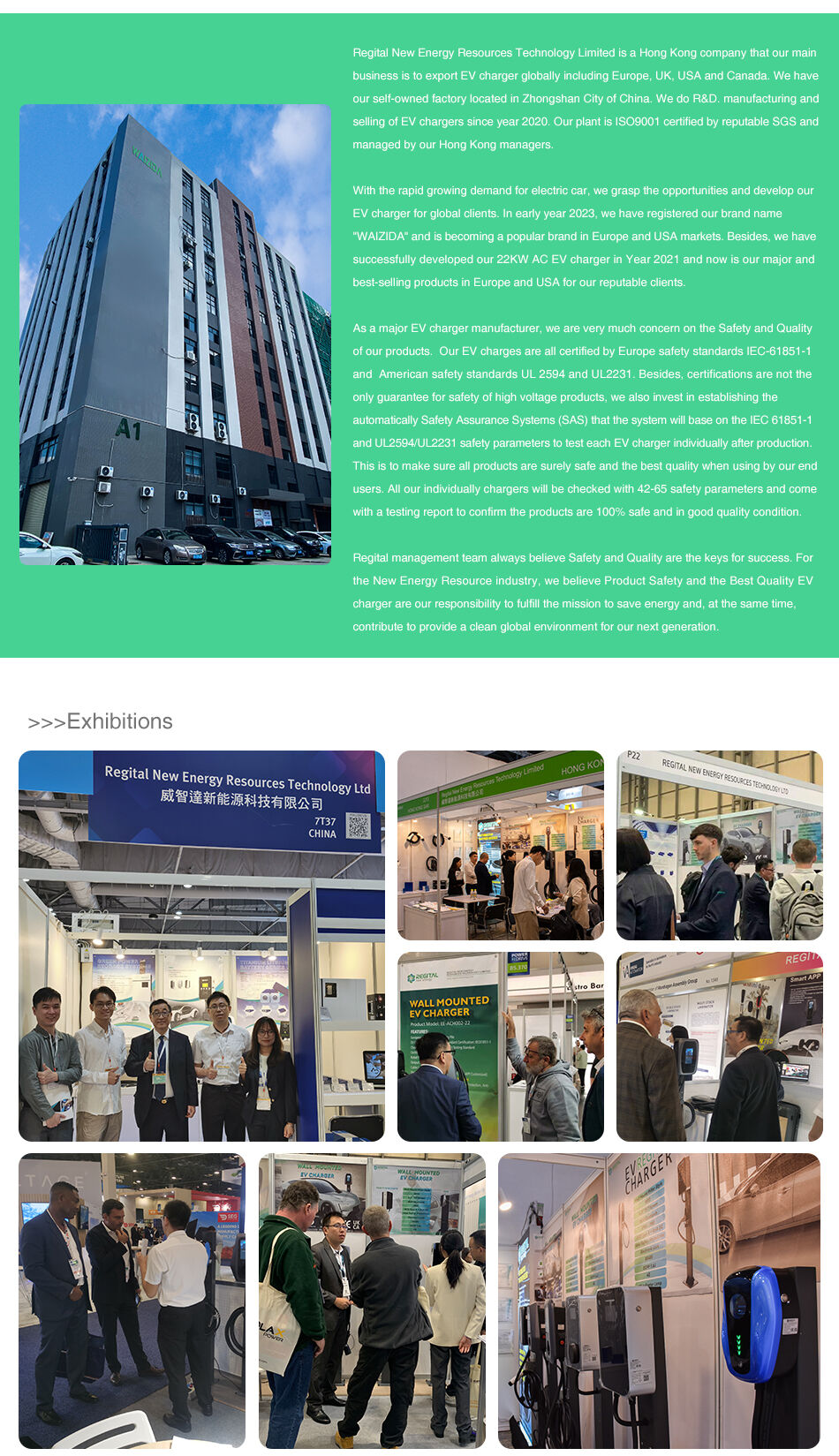 New Design 4.3'' Lcd Screen Wall Box 22kw Ev Charger Station For Home ...