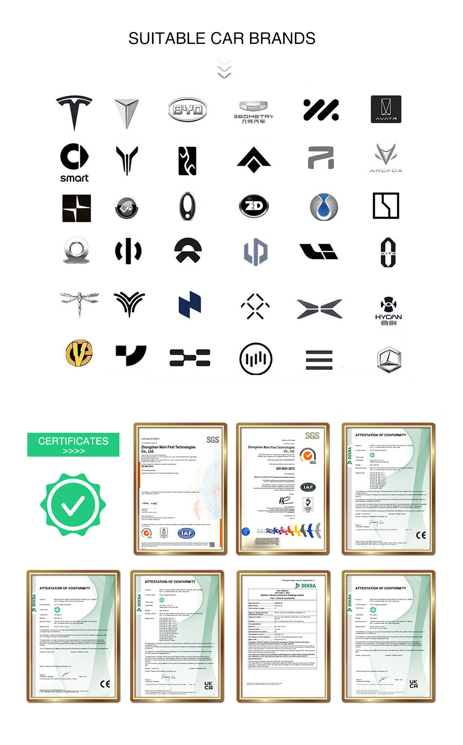 New Design 4.3'' Lcd Screen Wall Box 22kw Ev Charger Station For Home ...