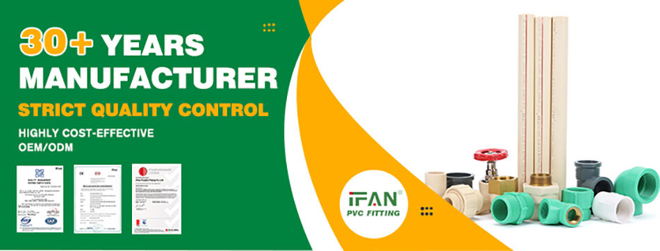 Ifan China Supply High Quality Water Pipe Pvc Pipe Fitting 90 Degree ...