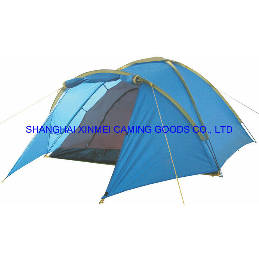 Hot Sale Double Layer European Style Camping Tent Teu-2044, Camping ...