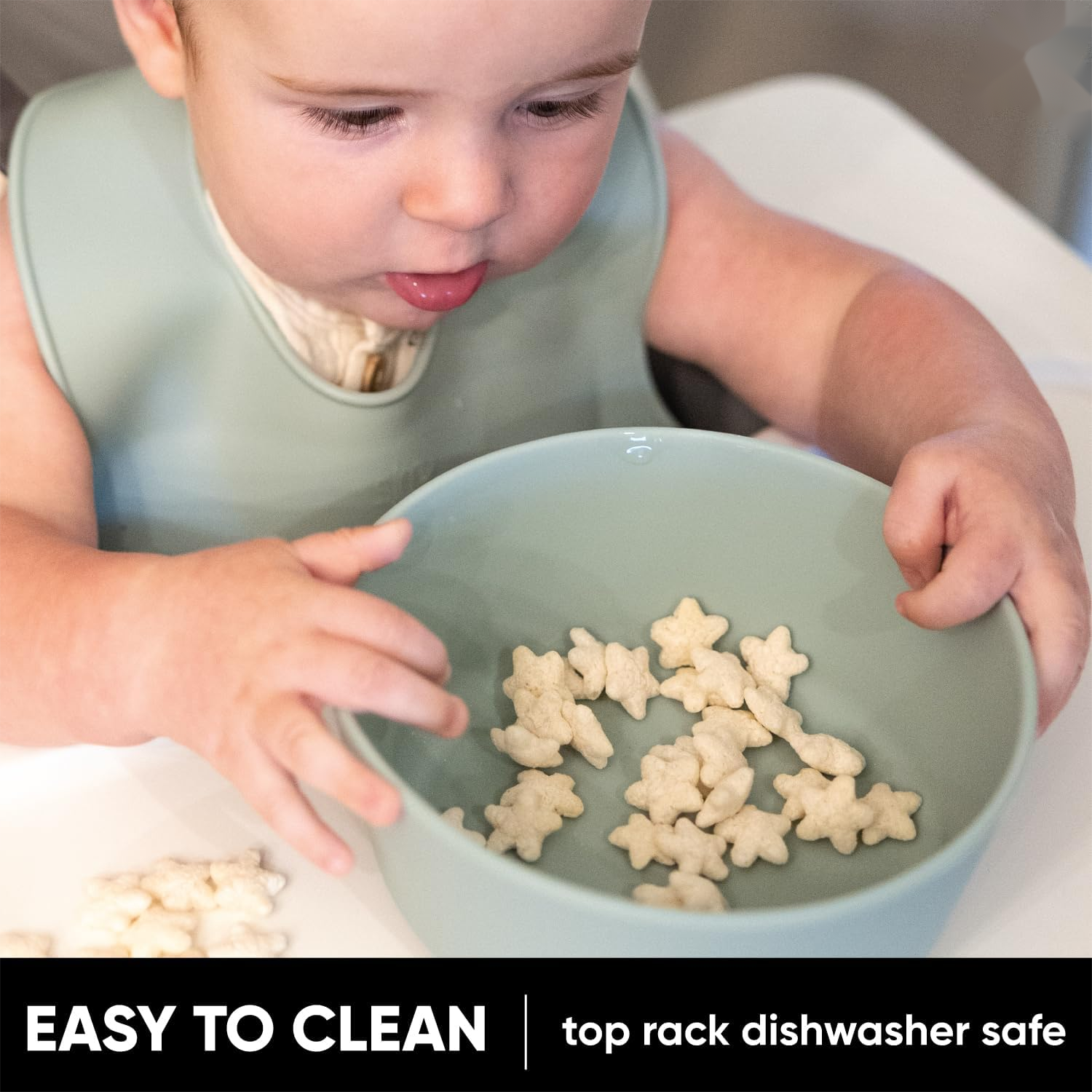 Factory Silicone Baby Feeding Set Bowl Divided Plate Placemat Baby ...