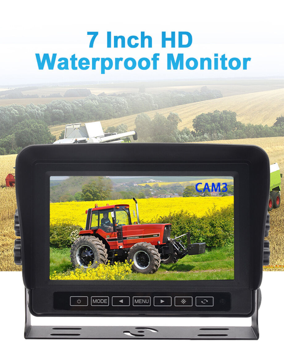 Ip69k Waterproof Touch Screen Truck Bus Car Monitor 7 Inch Rear View ...