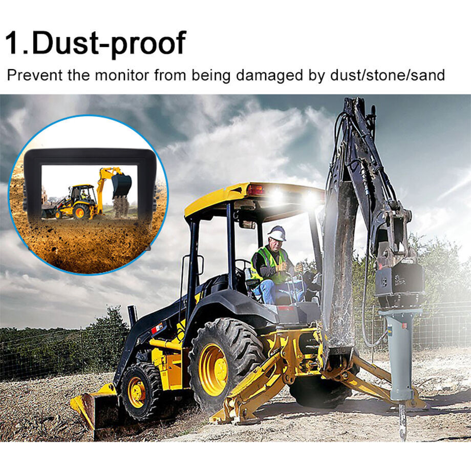 Ip69k Waterproof Touch Screen Truck Bus Car Monitor 7 Inch Rear View ...