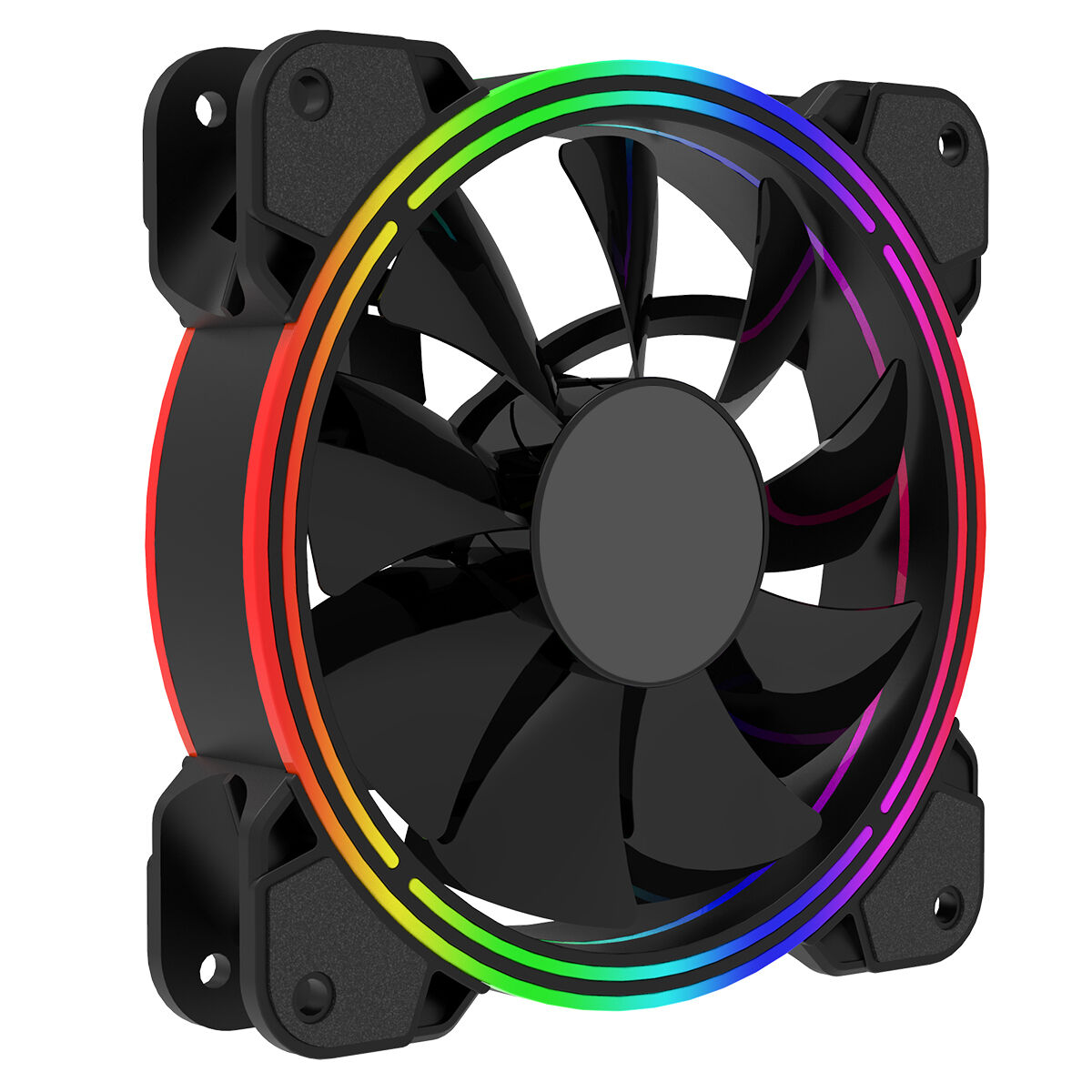Bulk Buy China Wholesale 120mm Dc12v Rgb Computer Fan Cooler For Air ...