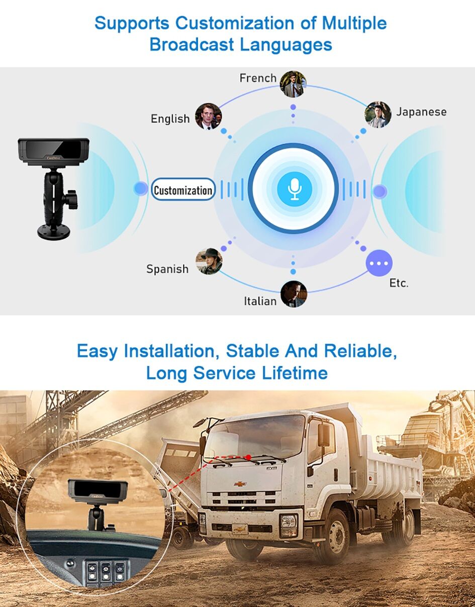 Caredrive Mr830-sv 4g Anti Nap Distraction Smoking Calling Alert Gps ...