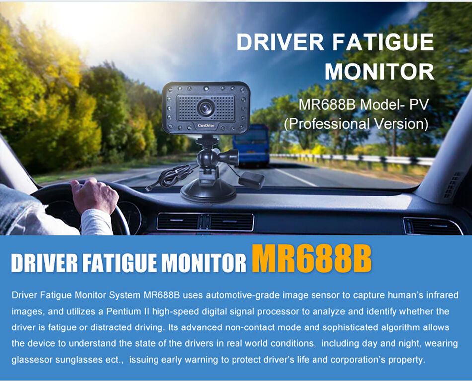 Caredrive Mr688b Car Alarms Anti-sleep Driver Monitor System Drowsiness ...
