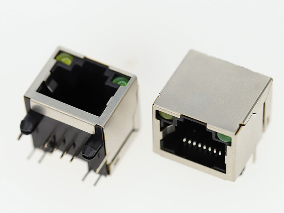 Rj45-56-d01 Dip Type Port 1x1 Rj45 56 8p8c Female Modular Jack ...