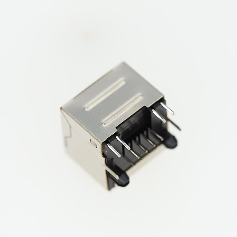 Rj45-56-d01 Dip Type Port 1x1 Rj45 56 8p8c Female Modular Jack ...