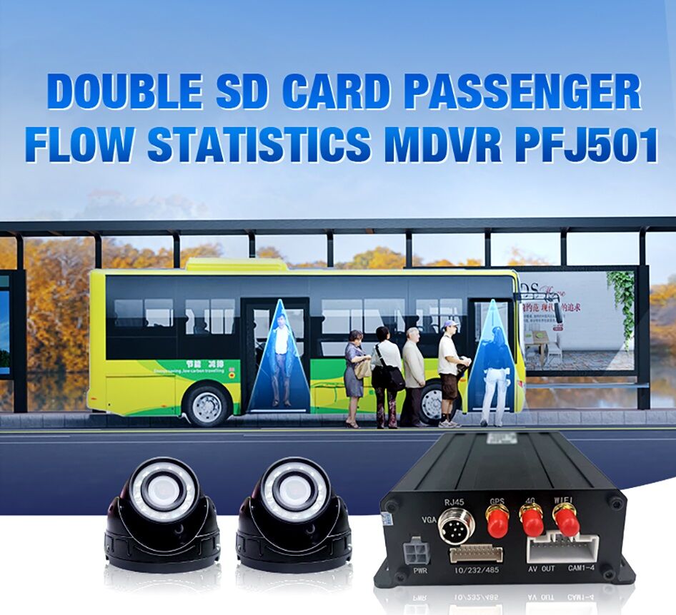 Caredrive Pfj501 Bus Video Camera Passenger Statistics Counter Ai Mdvr ...