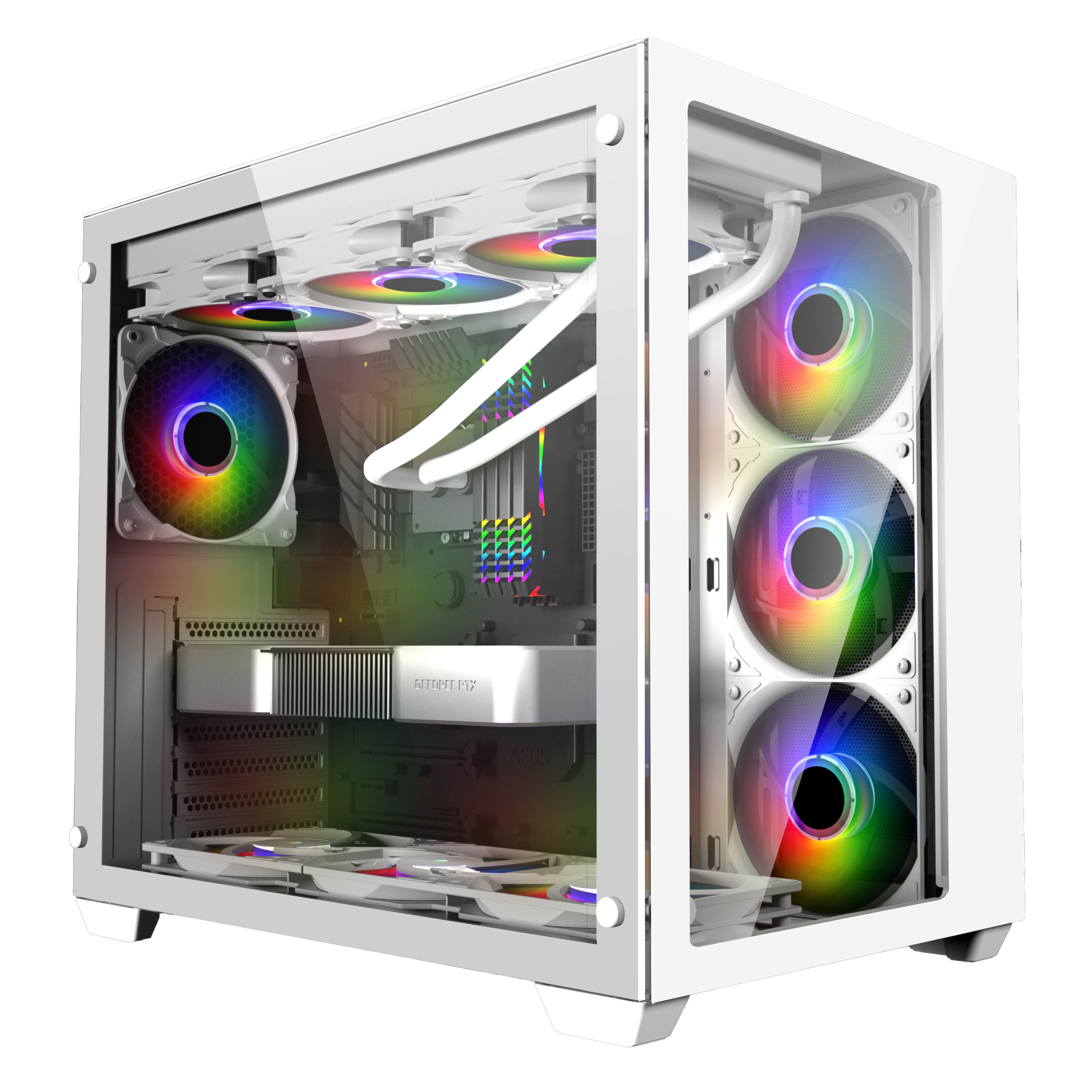 Buy China Wholesale 2024 High Quality Gaming Pc Case Desktop Computer ...