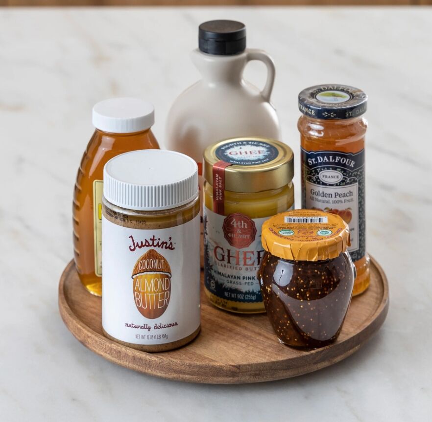 Buy Wholesale China Cheap Acacia Wood Turntab Lazy Susan Organizer Tray ...