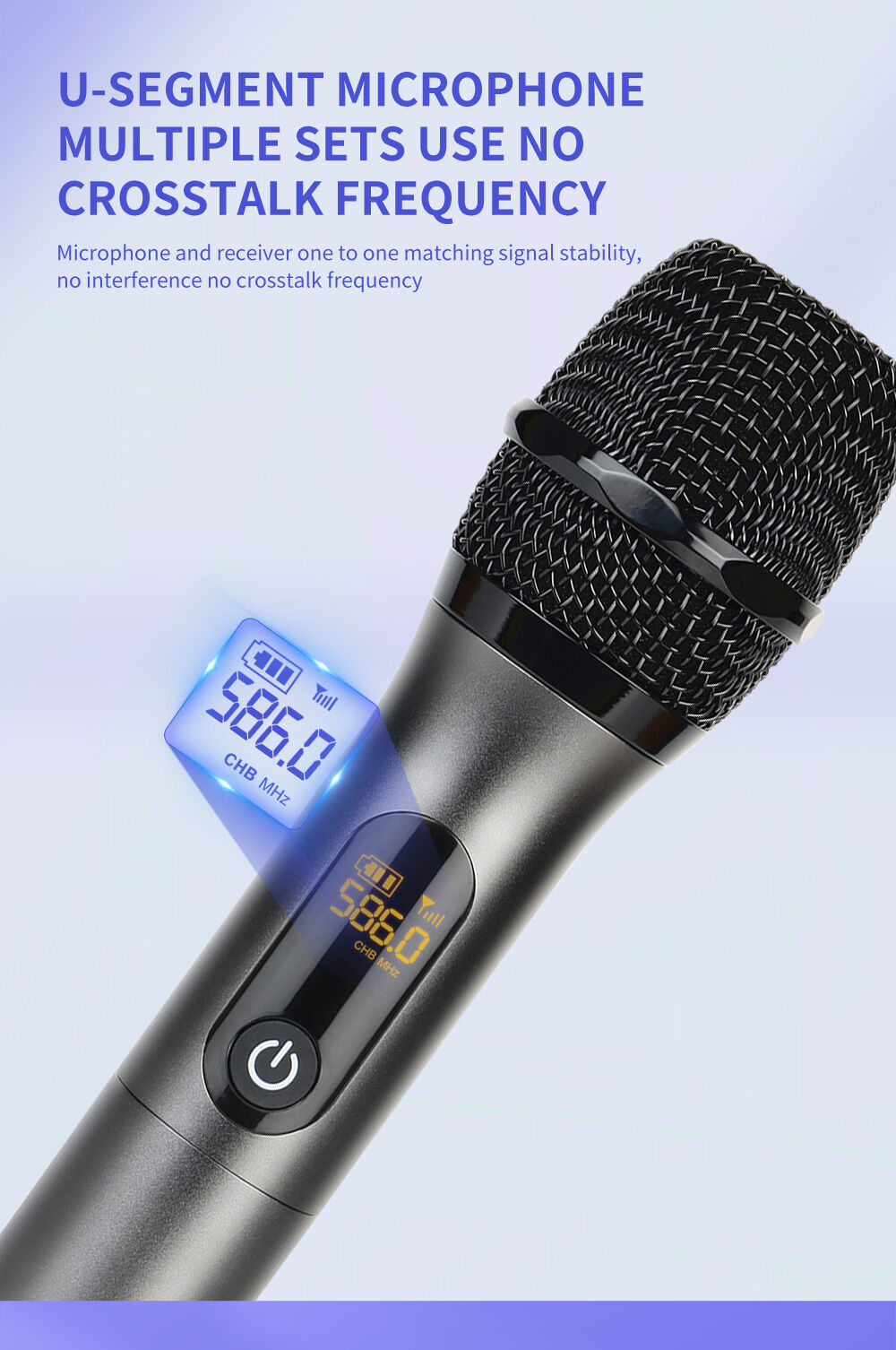 Bulk Buy China Wholesale Professional Fm Dual Microphone Uhf Handheld ...