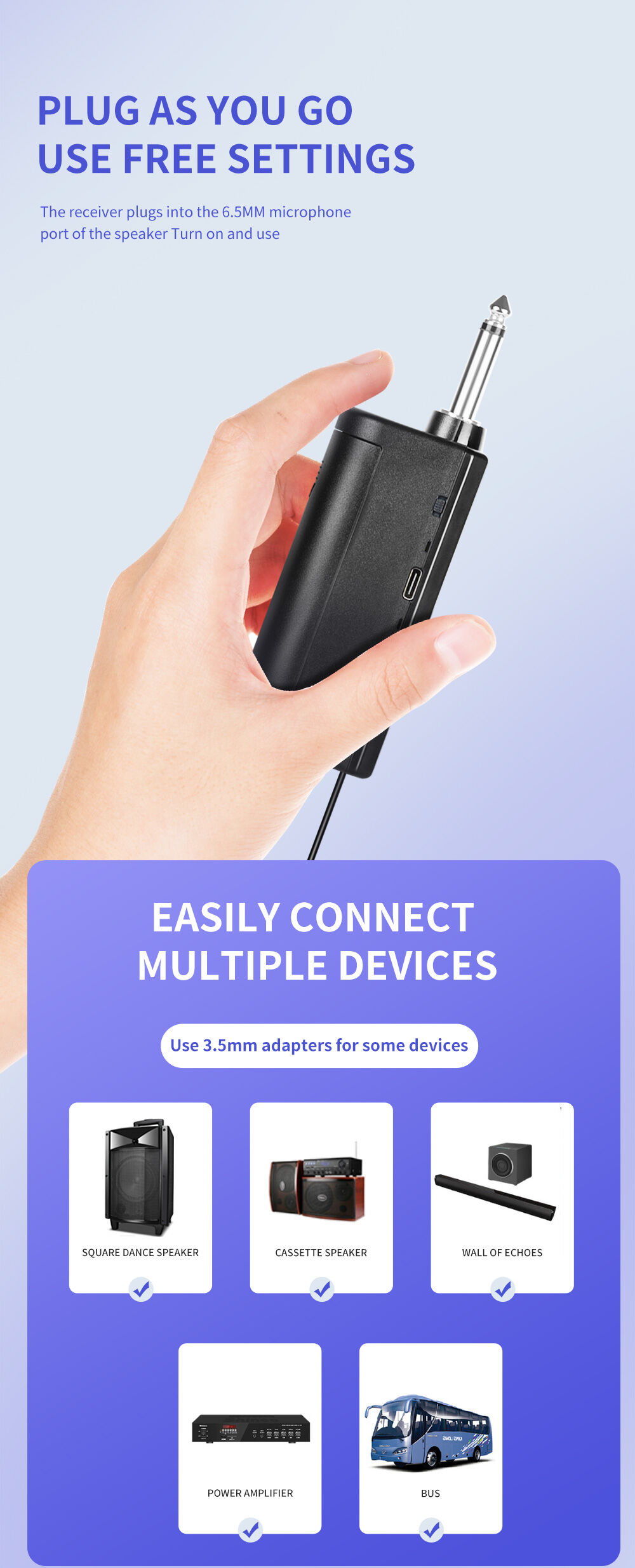 Bulk Buy China Wholesale Professional Fm Dual Microphone Uhf Handheld ...