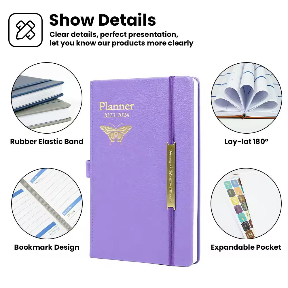 Personalized Customized Gift Planner Promotional Diary Stationary Pu ...