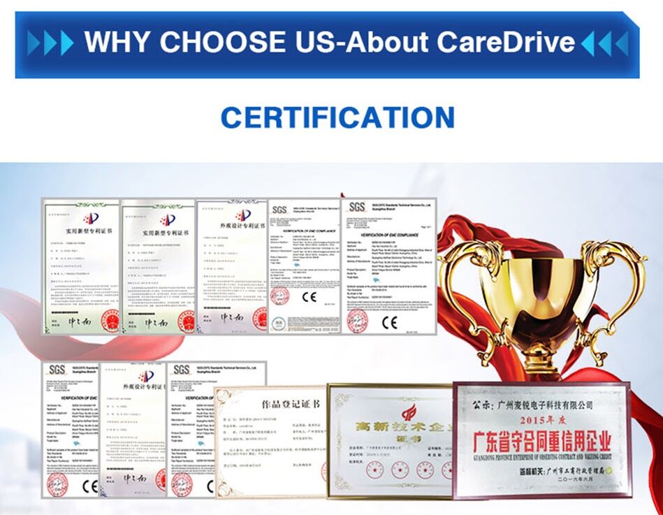 Caredrive Dp240 7 Inch Universal Dashboard 12v To 36v Car Stand Alone Tft Lcd Rear View Reverse ...