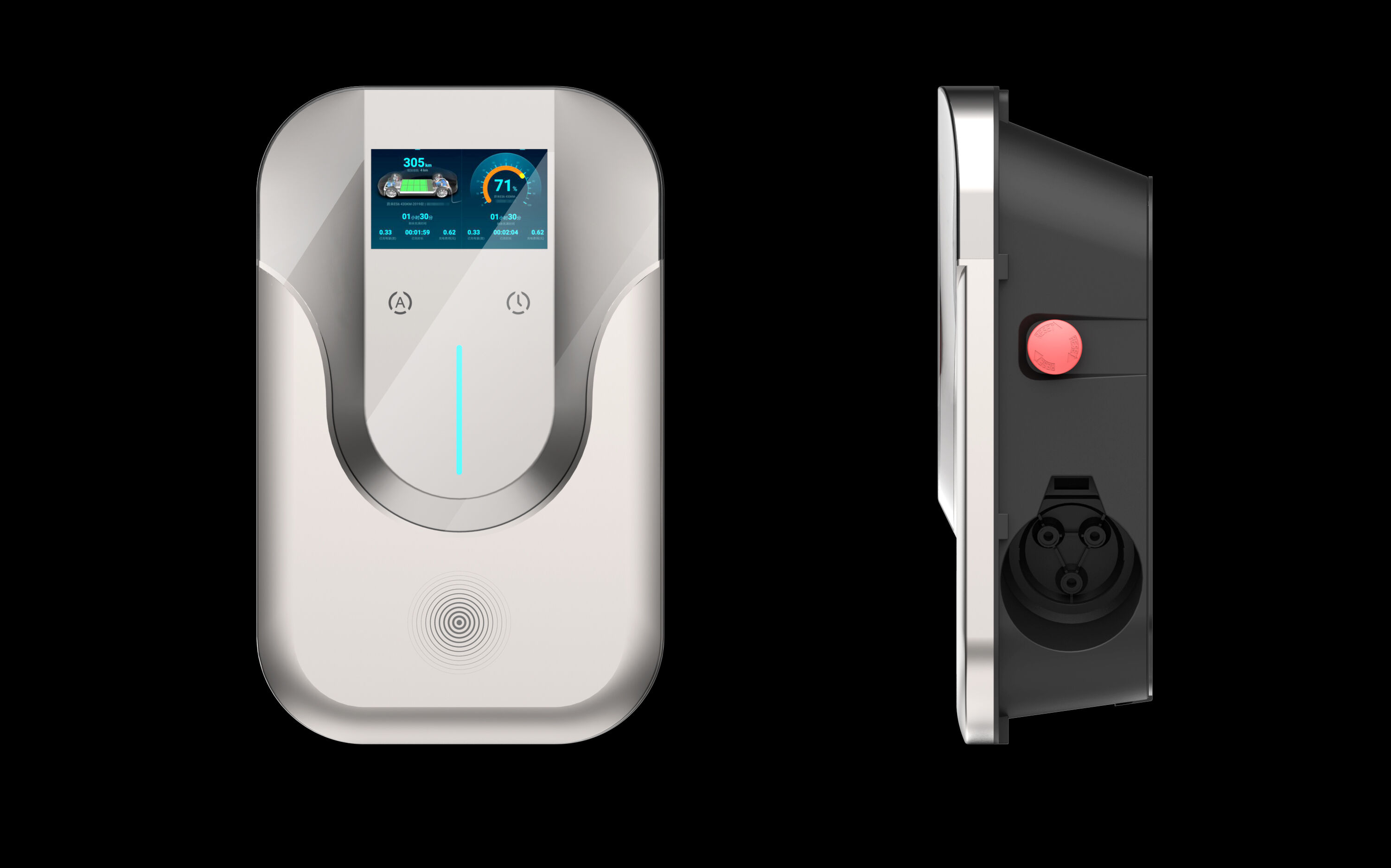 Veiphlox Factory Ev Charging/32a Smart System Electric Vehicle Charger ...