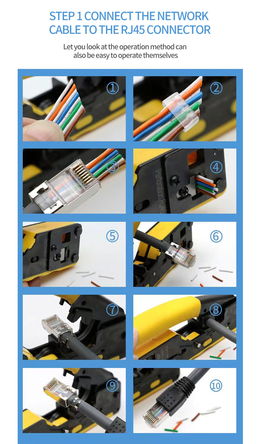 High-quality 8p8c Shielded Cat7 Rj45 Connectors Plug Crystal Head ...