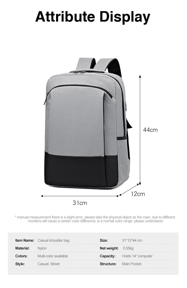 Custom Fashion Water Resistant Travel School Bag Office Laptop Backpack ...