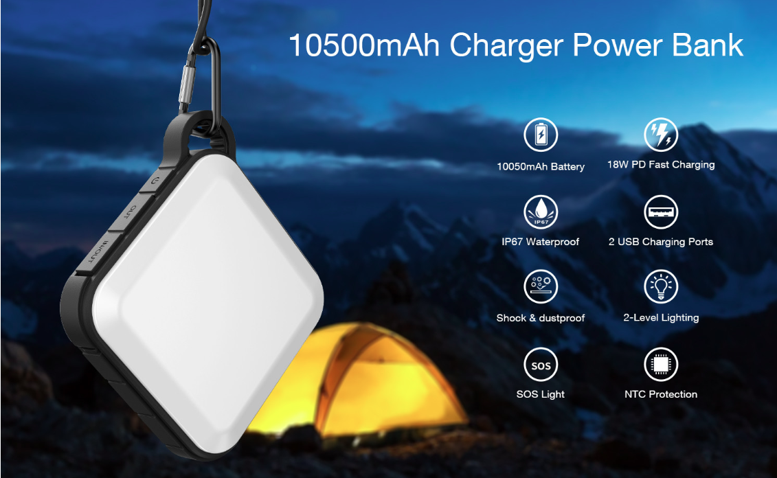Bulk Buy China Wholesale 10000mah Outdoor Lantern Power Bank For ...
