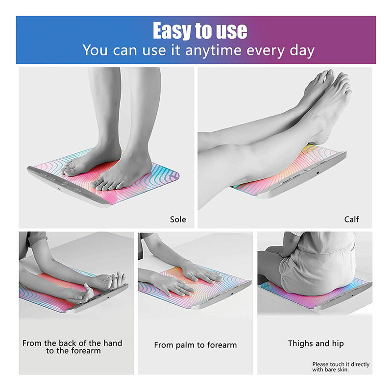 Portable Foot Medium Microcurrent Pad Slimming Electric Muscle ...