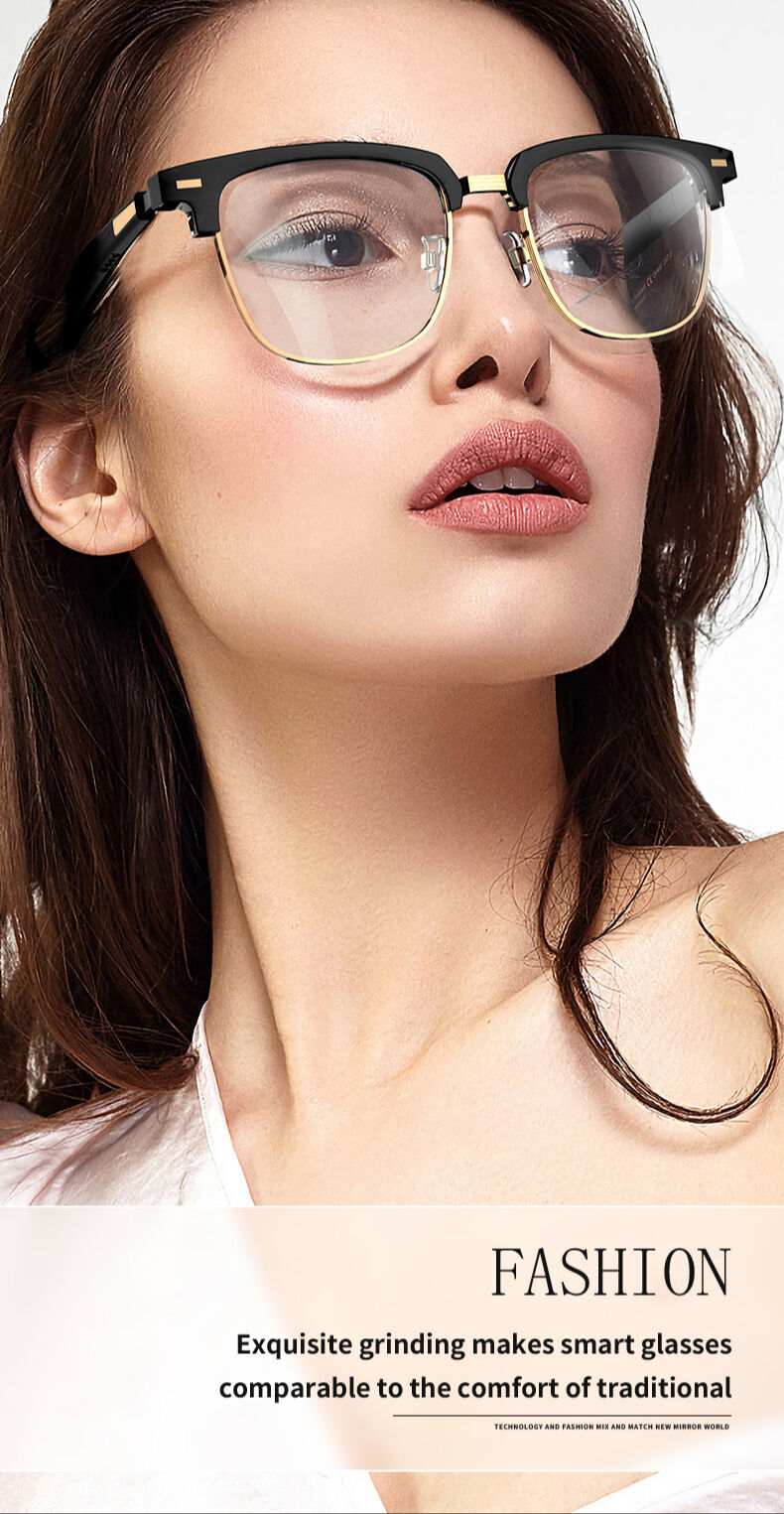 Smart Glasses With Tws Wireless Earphone Outdoor Fashion Smart Eyewear Bluetooth Sunglasses