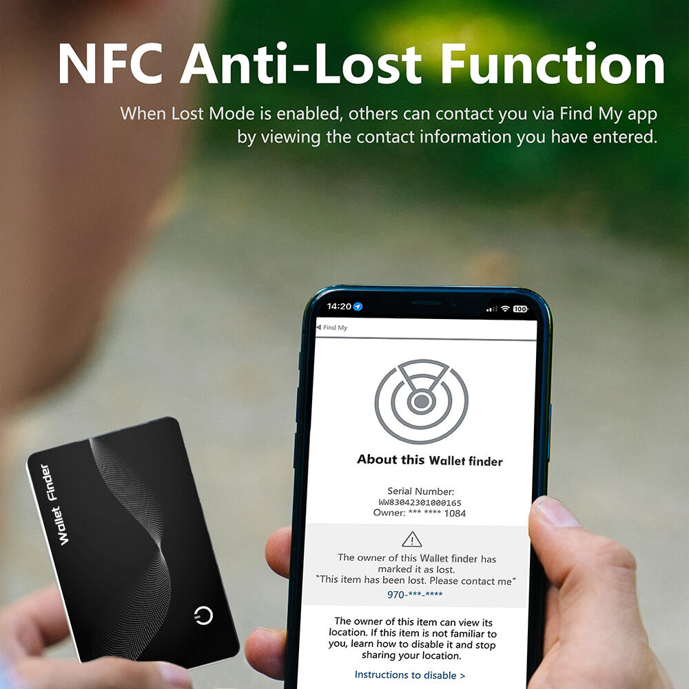 Wholesale Wireless Rechargeable Reusable Works Thin Smartcard Tracker ...