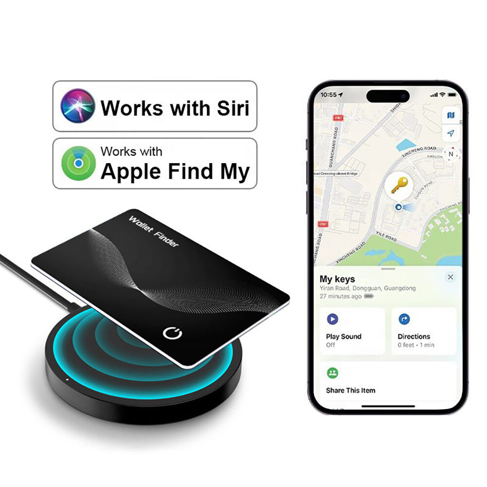 Wholesale Wireless Rechargeable Reusable Works Thin Smartcard Tracker ...