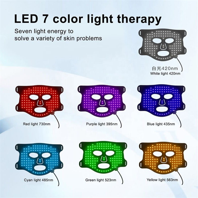 Buy Wholesale China New 7 Reunion Lights Led Light Therapy Device Anti ...