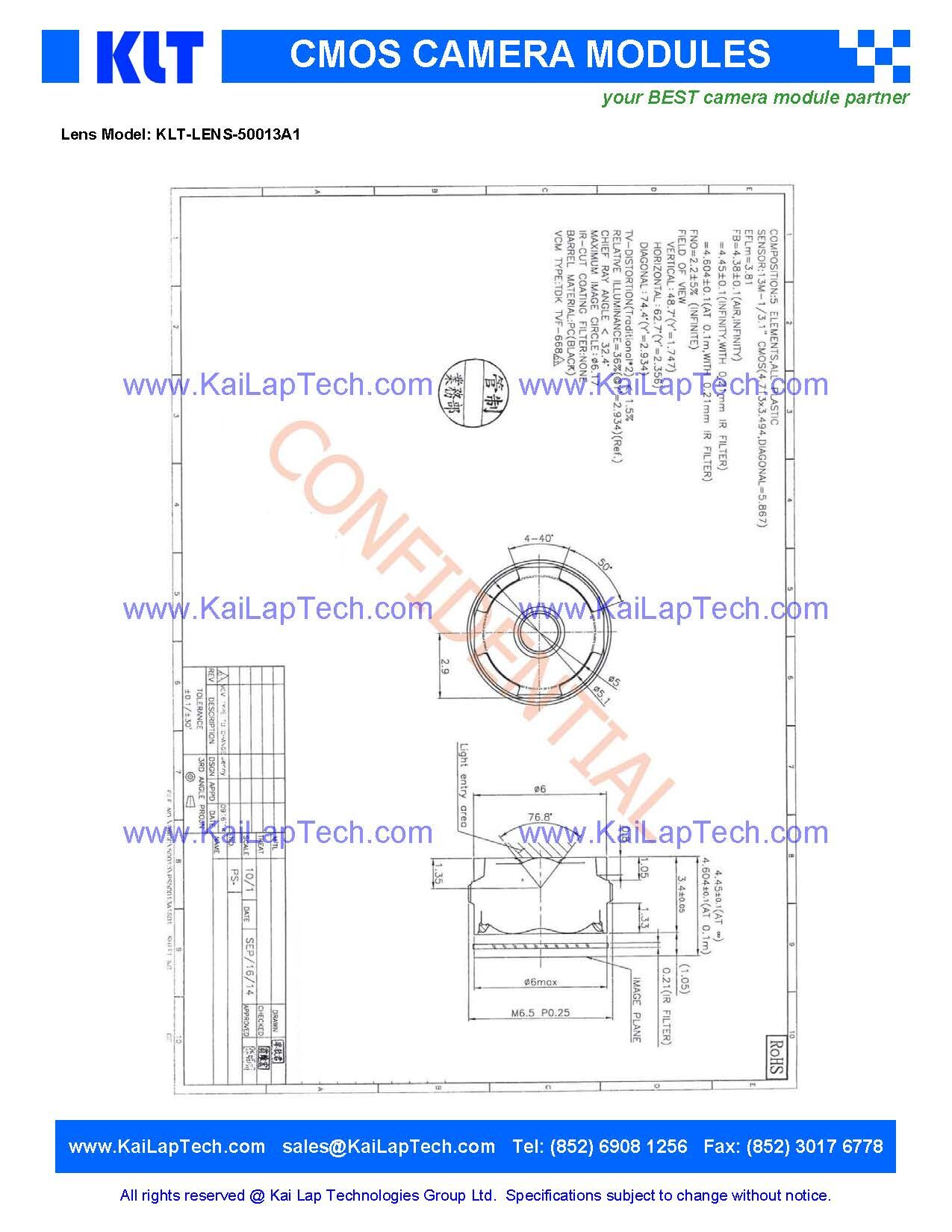 Buy Wholesale Hong Kong SAR Klt-j1mf-imx258 V3.0 13mp Imx258 Interface ...