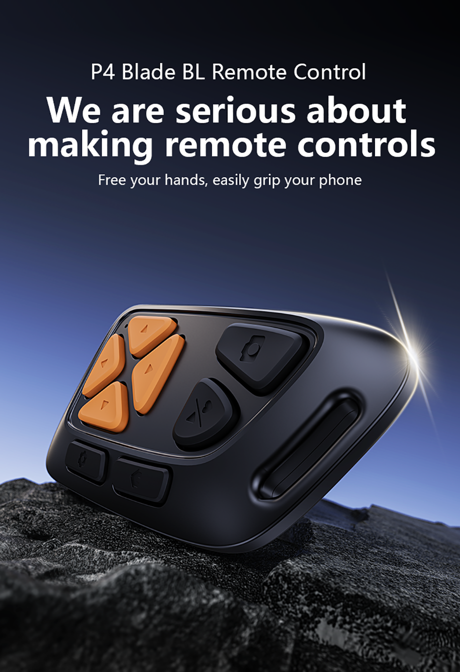 Buy China Wholesale Cyke New P4 Blade Bluetooth Remote Control Silicone Mute Button Can Take ...