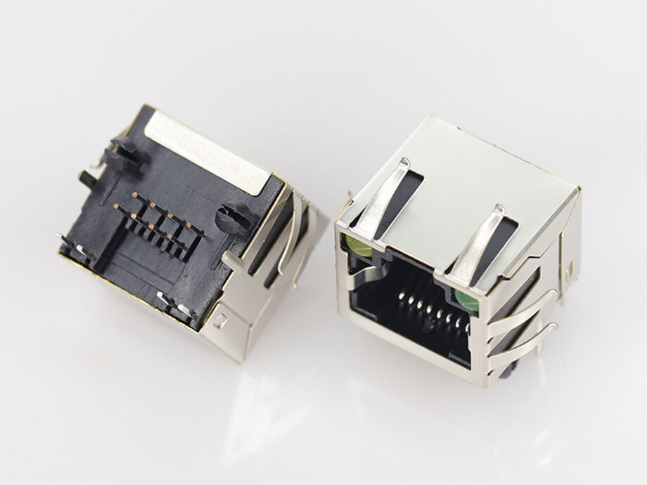 Manufacture Pcb Modular Jack Rj45 Female Connector For Computer ...