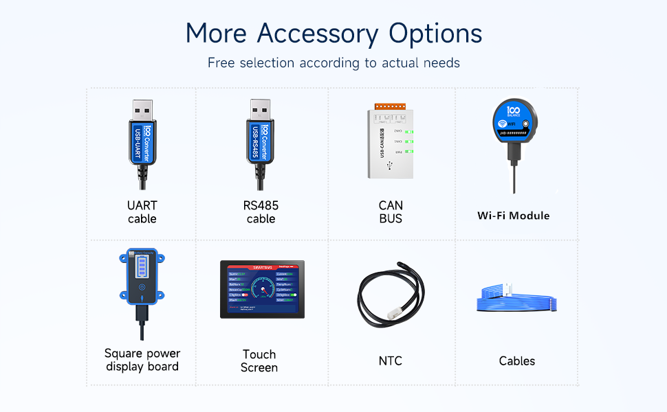 Smart Bms 8s~17s 100a 1a Active Balance Bms Lifepo4 Li-ion Lto Battery ...