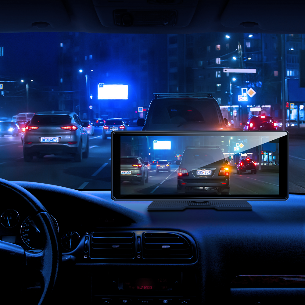 Hot Seller 4k 10" Portable Adas Carplay Camera Monitor Car Navigation ...