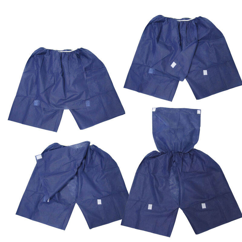 Nonwoven Disposable Colonoscopy Examination Short Pants, Exam Pants ...