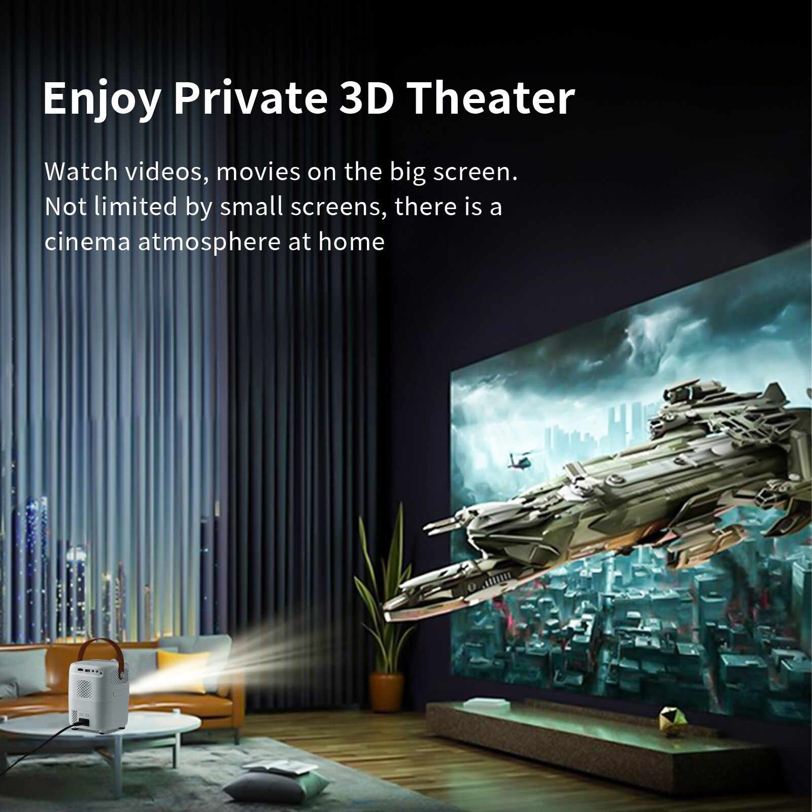 2024 New T11 Portable Projector Hot Sale Hifi Systems For Home Theater ...