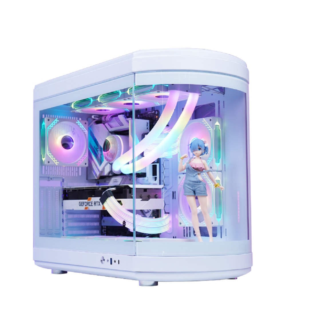 Factory Direct High Quality China Wholesale Atx Gaming Pc Case White ...