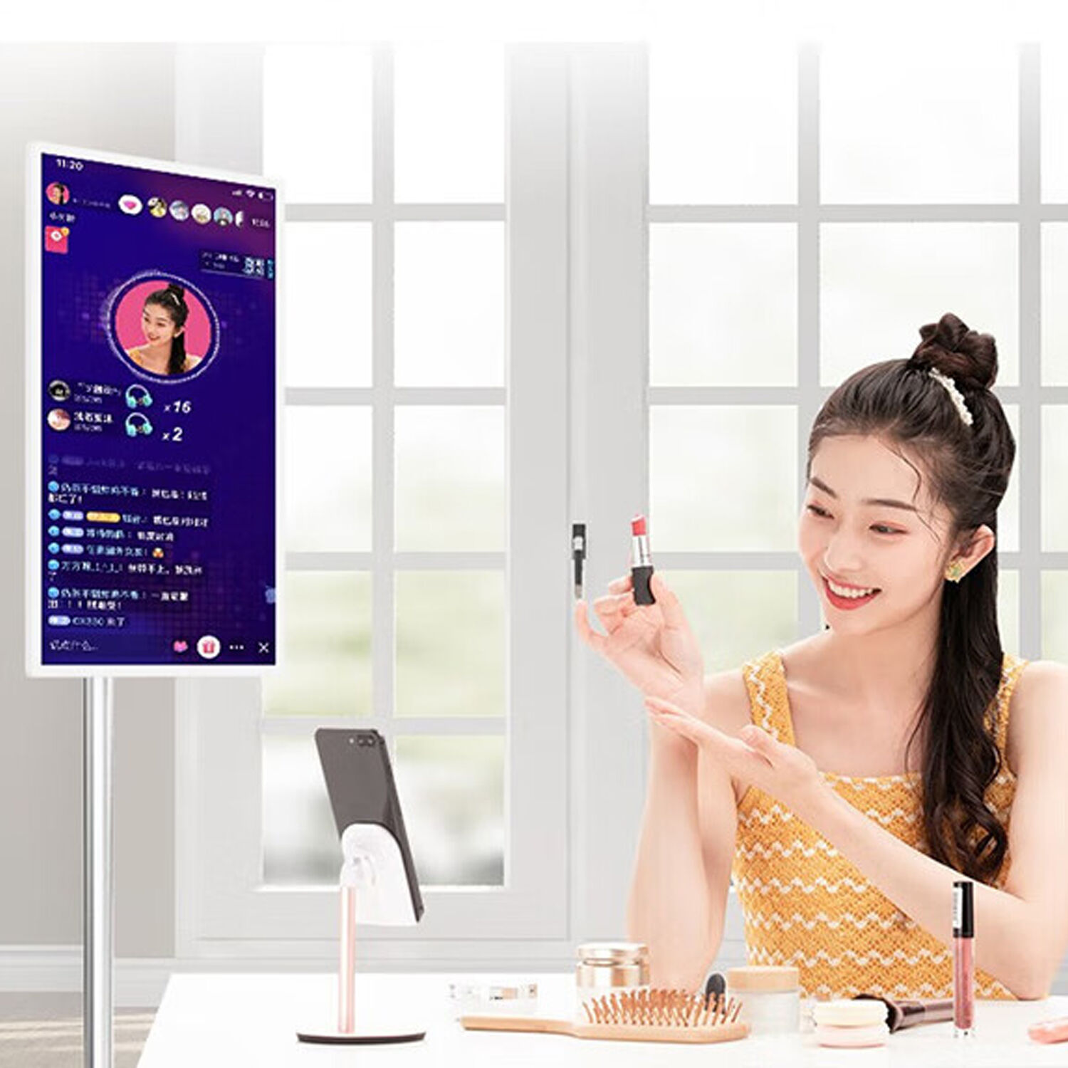 22 Inch Portable Smart Tv With Touchscreen Standbyme Android Pc Mirror ...