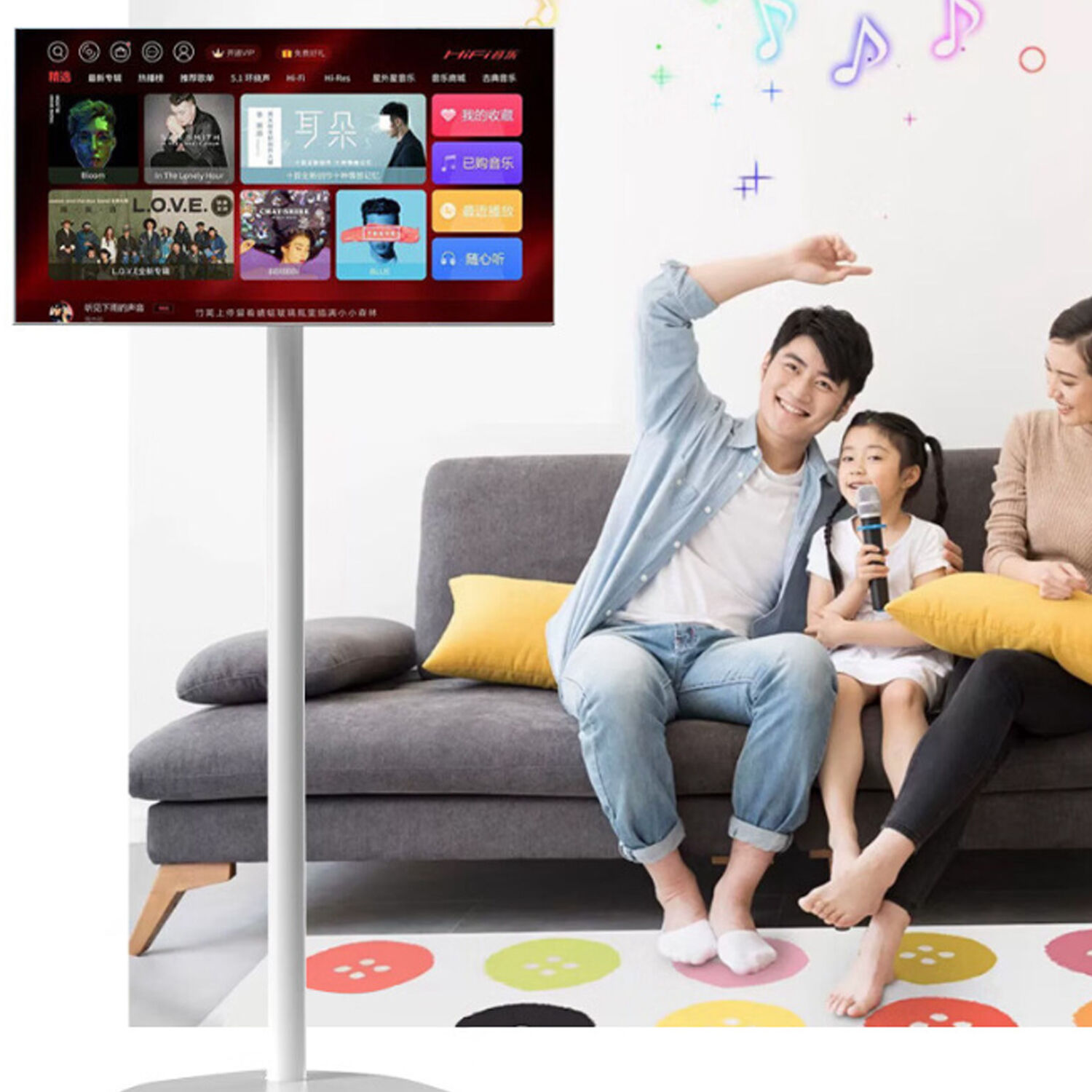 22 Inch Portable Smart Tv With Touchscreen Standbyme Android Pc Mirror ...