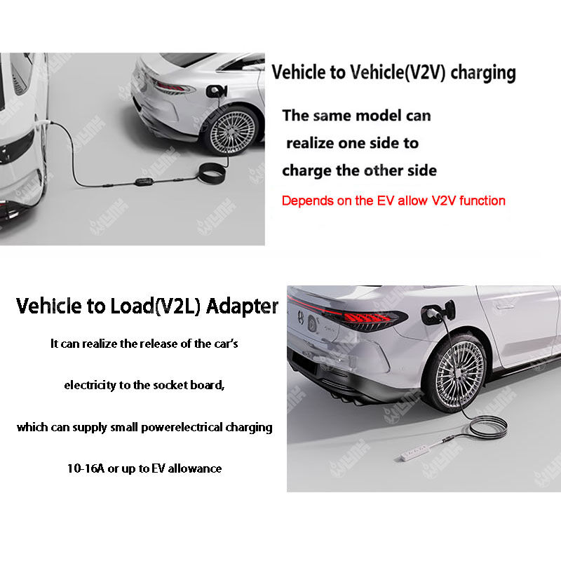 Olink Vehicle To Vehicle(v2v) Charging V2l Ev Extension Cord 10a 16a ...