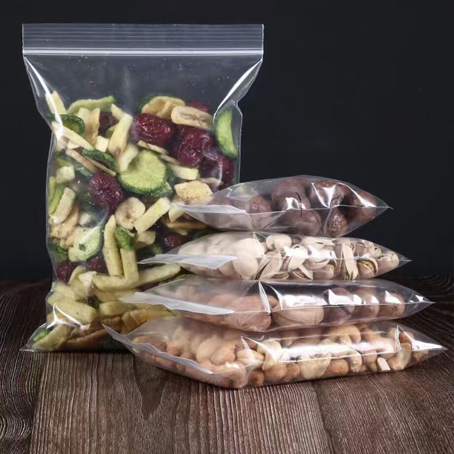 Ldpe Zip Lock Bag Logo Printing Food Reservation Heat-resistant Food ...