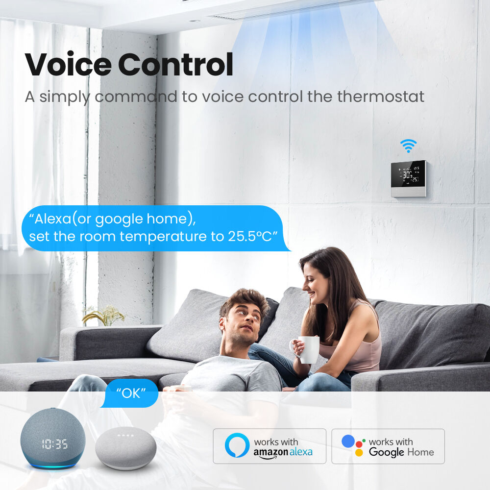 Avatto Tuya Wifi 2/4 Pipes Fan Coil Smart Thermostat Work With Alexa ...