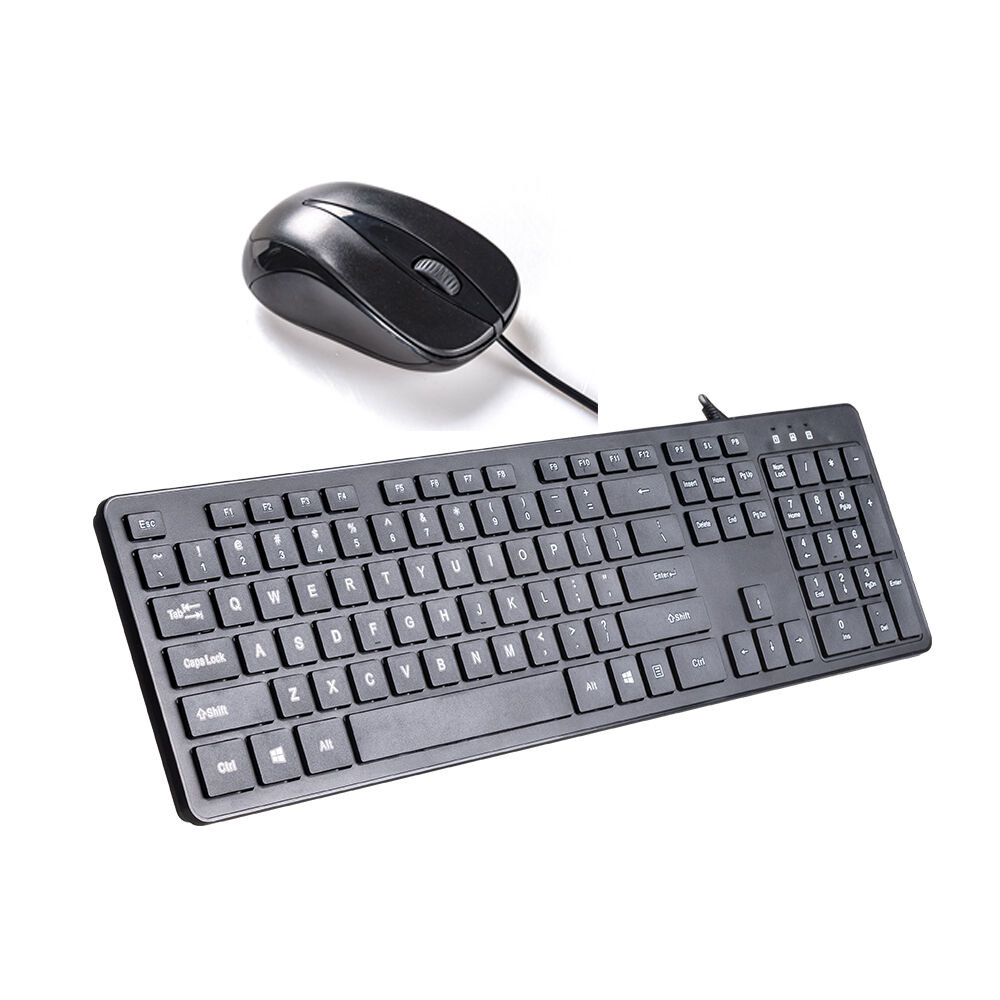 Oem Order Bst-968a Wired Usb 104 Keys Slim Chocalate Keyboard And Mouse ...