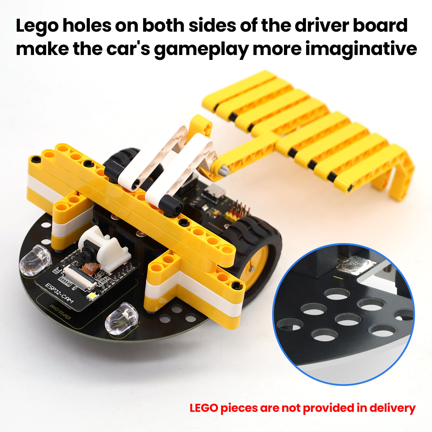 Keyestudio Esp32-cam Vision Smart Car For Arduino Robot Kit - China Wholesale Esp32 Kit $21.1 ...