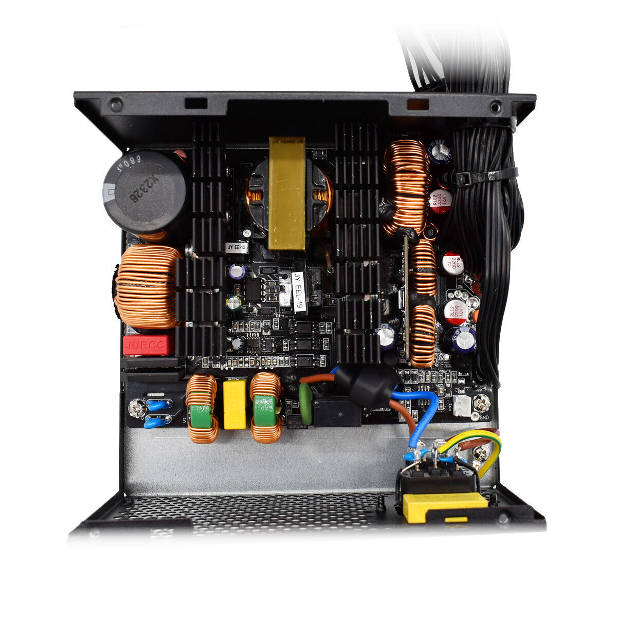 Desktop Gaming 1200w Power Supply Pc Atx High-effect 100v-220v Psu For ...