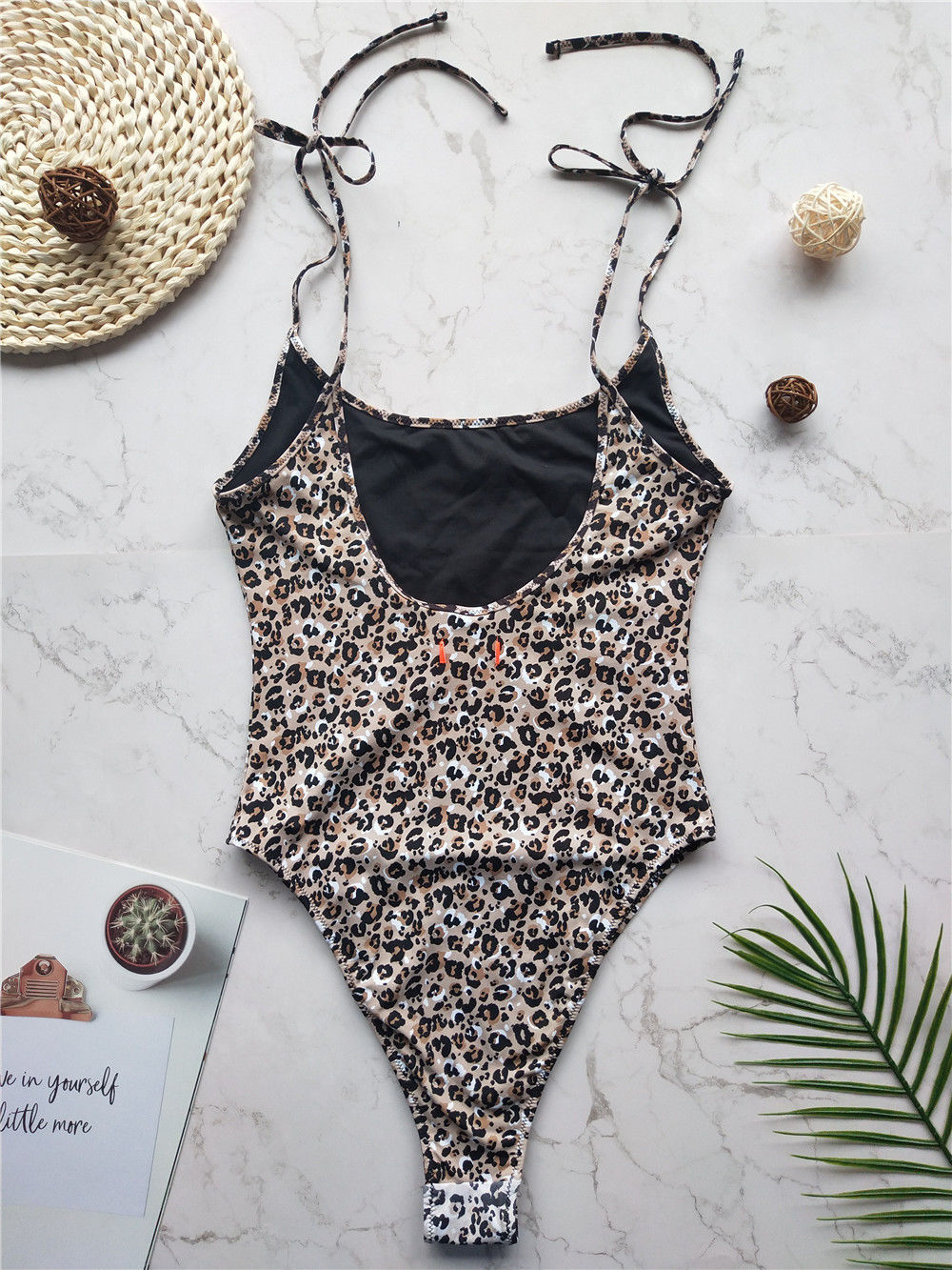 One Piece Swim High Cut Leg-line Cheeky Cut Rounded Neckline Low Scoop ...