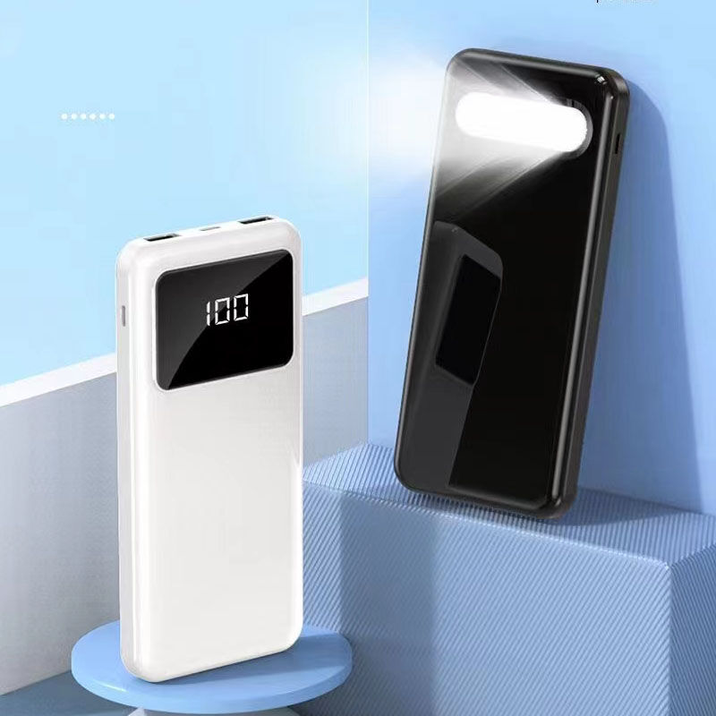 Jianhan 10000mah Slim Power Bank Fast Charger With Built-in Led Display ...