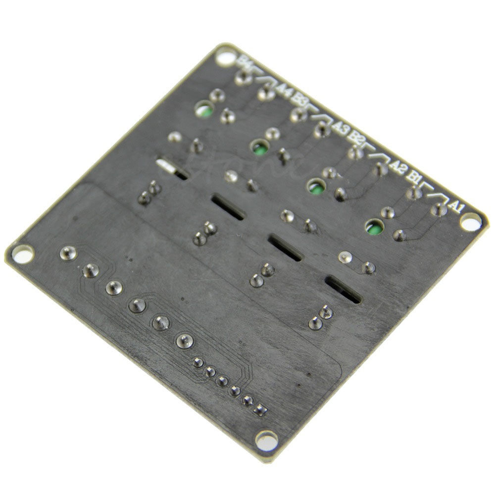 5v Dc 4 Channel Ssr Solid-state Relay 2a Module High Level For Arduino ...